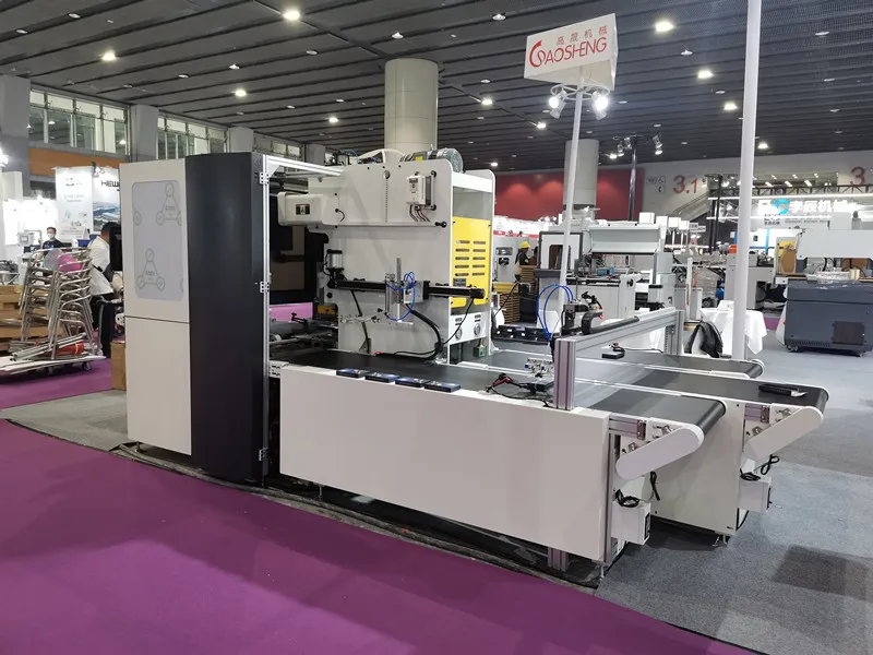 Cs-at450 Automatic Visual Finished Box Hard Cover Debossing And ...