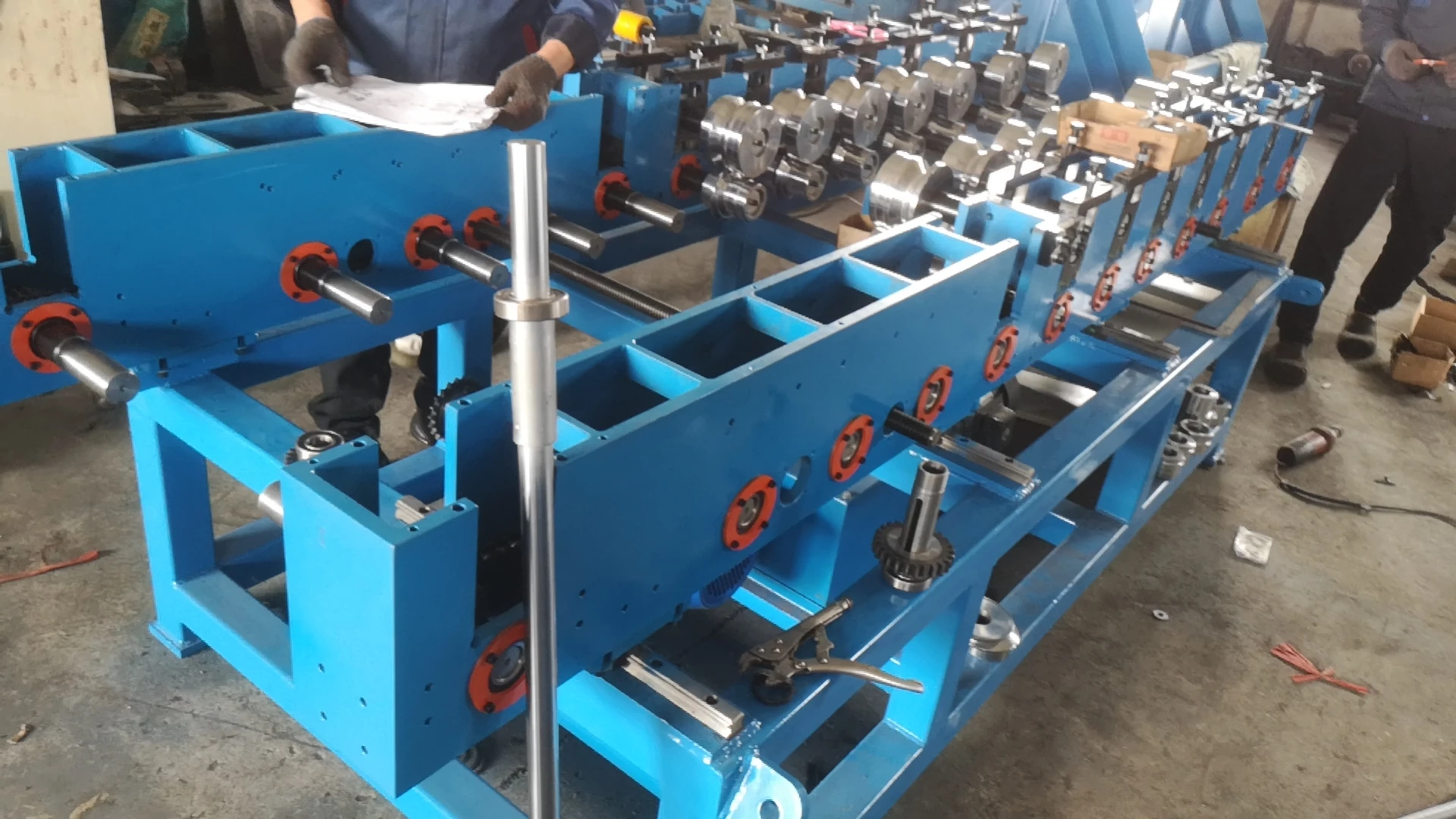 Full Automatic Portable Standing Seam Metal Roofing Machine Standing ...