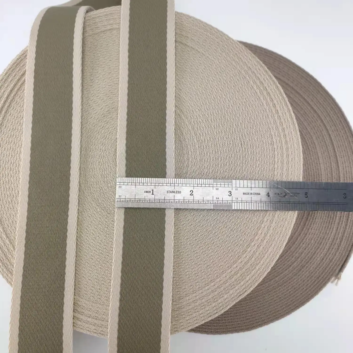 Brand New Original Thin Edge Webbing Double Sided Two-tone Twill ...