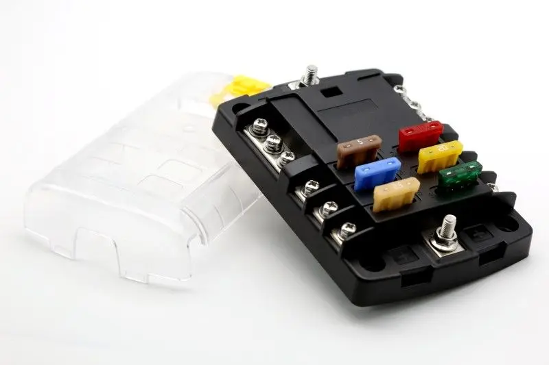 6 Circuits Blade Fuse Box With Negative Bus - Buy Fuse Holder,Multiway ...