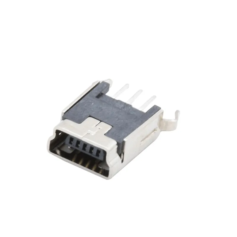 Usb Mini 5-pin Female Smt Miniature Socket Copper-contact Dc Terminal ...