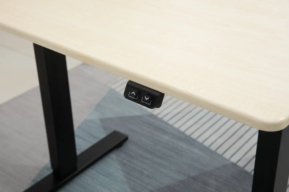 3 Stage Up Lift Column Dual Motor Smart Standing Desks Height ...