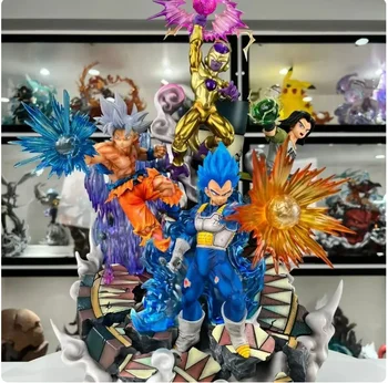 57cm Dragon Ball Z Figure Gk Frieza Android 18 Vegeta Son Goku Action ...
