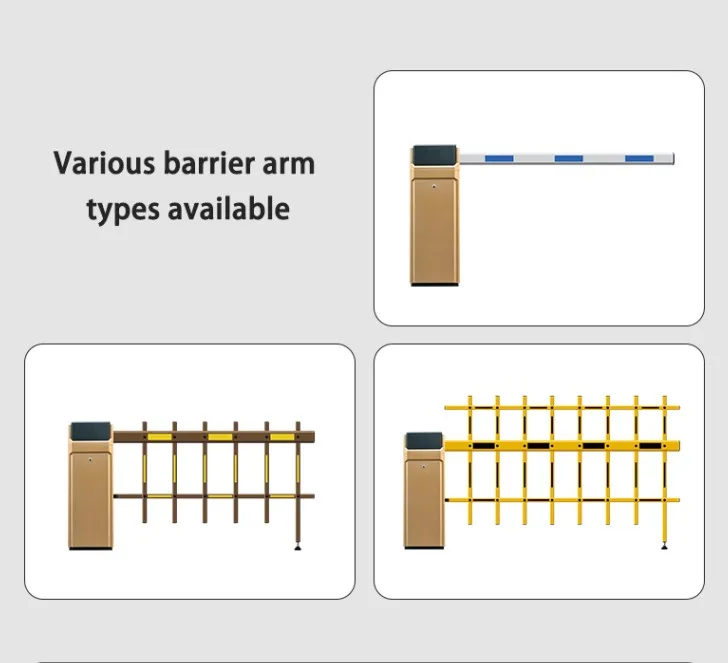 ACS AUTO AC220V/DC Solar Powered 304 Stainless Steel Automatic Barrier ...
