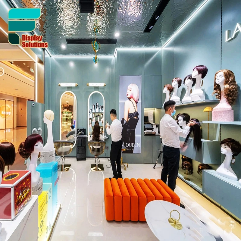 Focus Display Racks - Elegant Solutions for Wig Shops