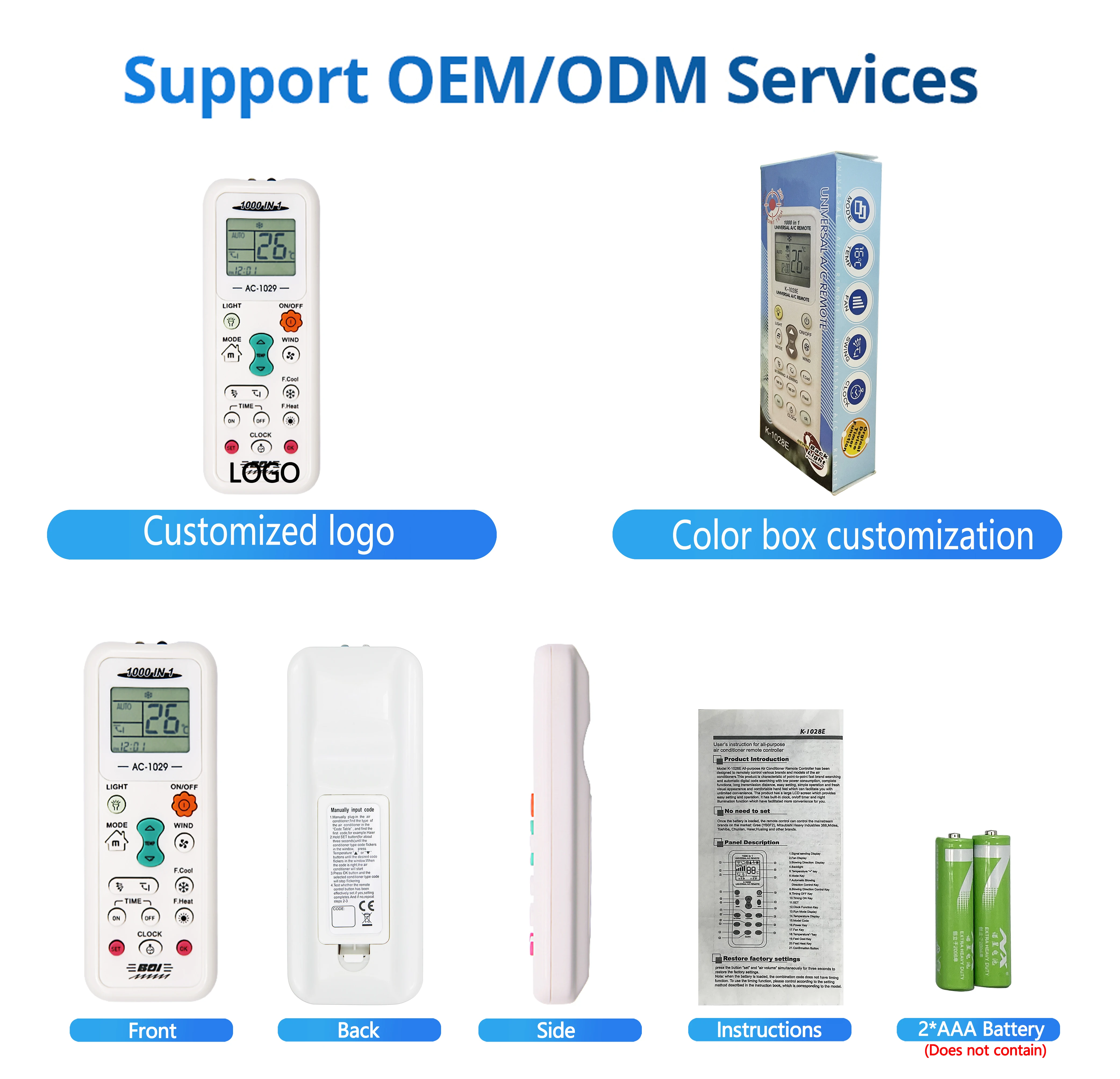 Wholesale Price Conditioner Universal Control for Trane, TCL, Qunda ...