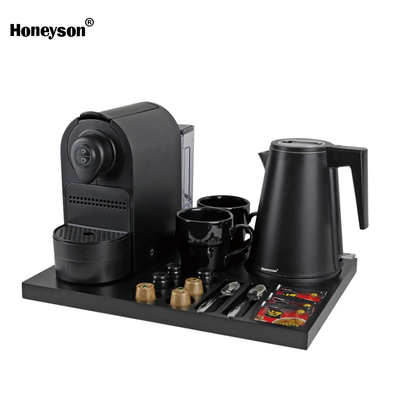 Honeyson 110v Hot Sale Automatic Capsule Coffee Machine Hotel Coffee ...