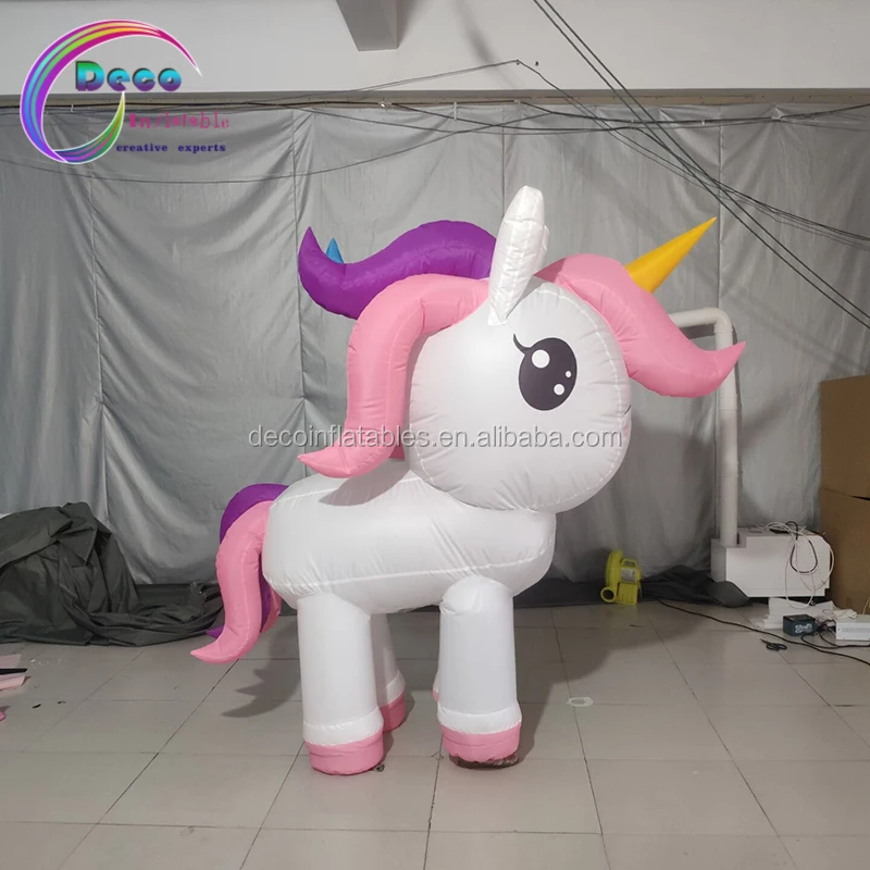 Giant Inflatable Cartoon Model Inflatable Unicorn for Party Decoration ...