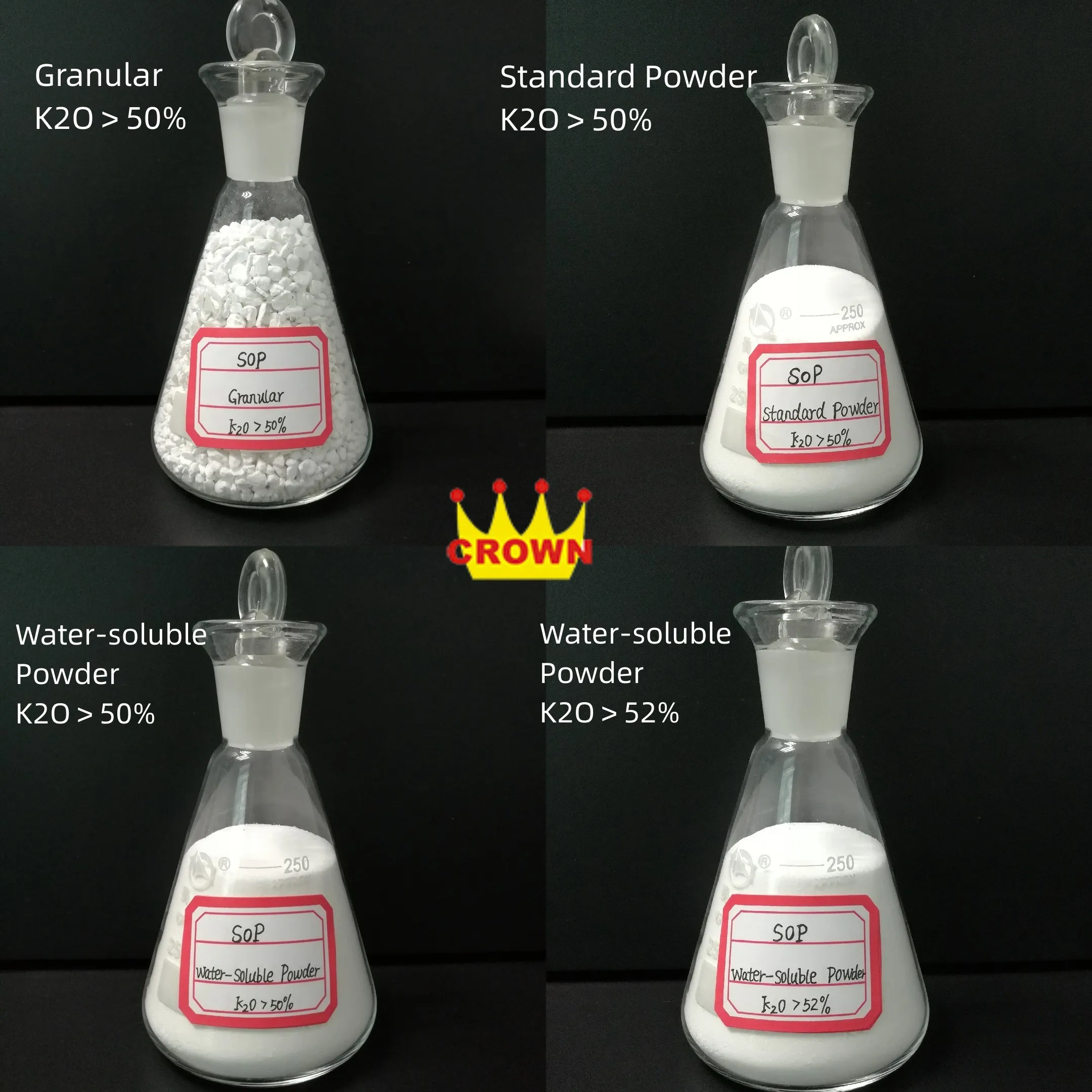 Potassium Sulphate SOP 50% 52% Granular Powder Fertilizer