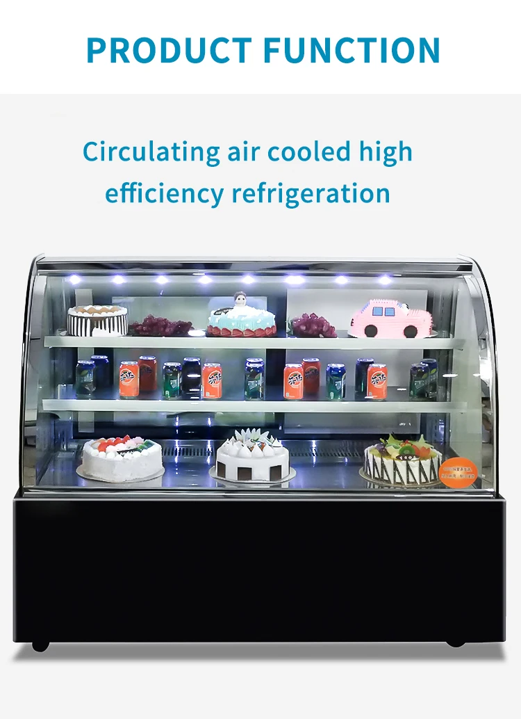 Refrigerated Bakery Cake Display Showcases Modern Cake Cabinets - Buy ...