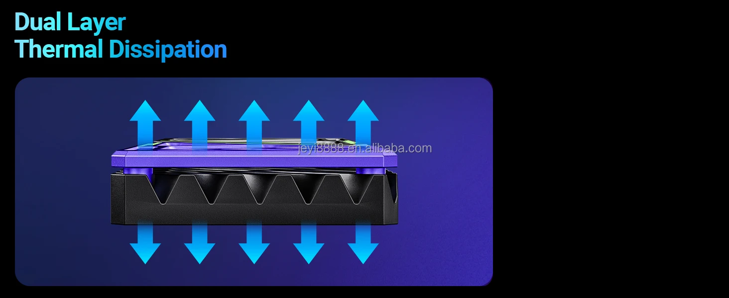 Heatsink Aluminium Radiator For Ps5 Slim Game Console Accessories Hard ...