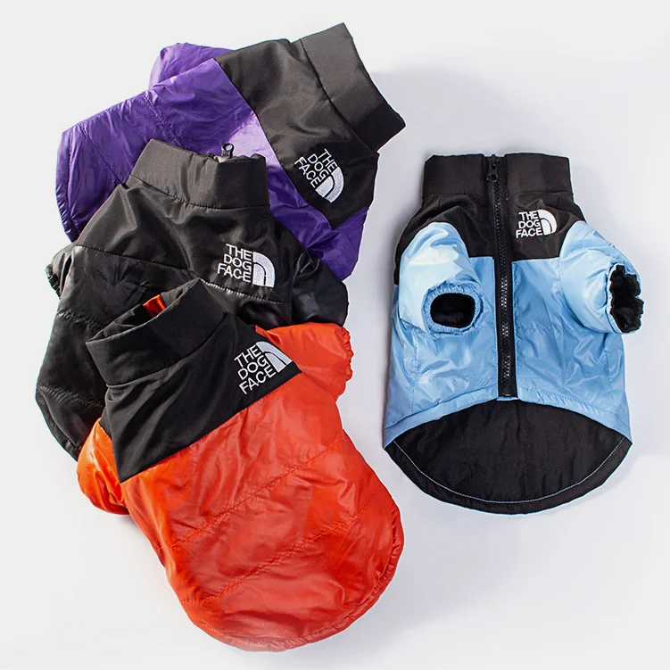 Fashion Pet Clothes For Dogs Warm Pets Dog Jacket Harness Winter Dogs ...