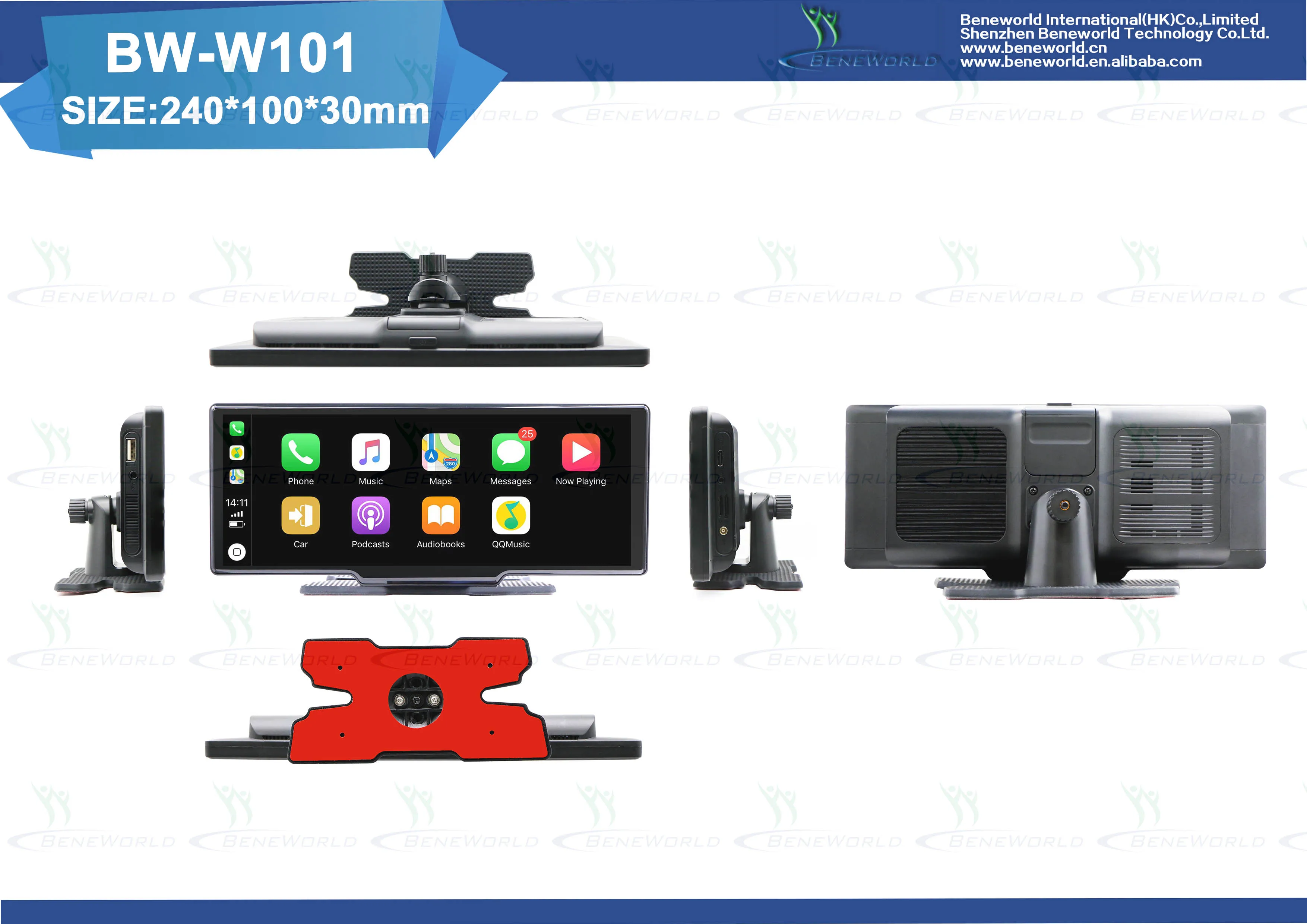 Customized Oem Odm 10.26 Inch Universal Touch Panel Car Radio Bt5.1 4g ...