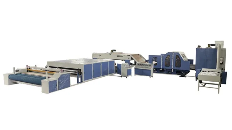 Carding Machine For Fiber Wadding Rolls Sleeping Bag Wadding Roll ...