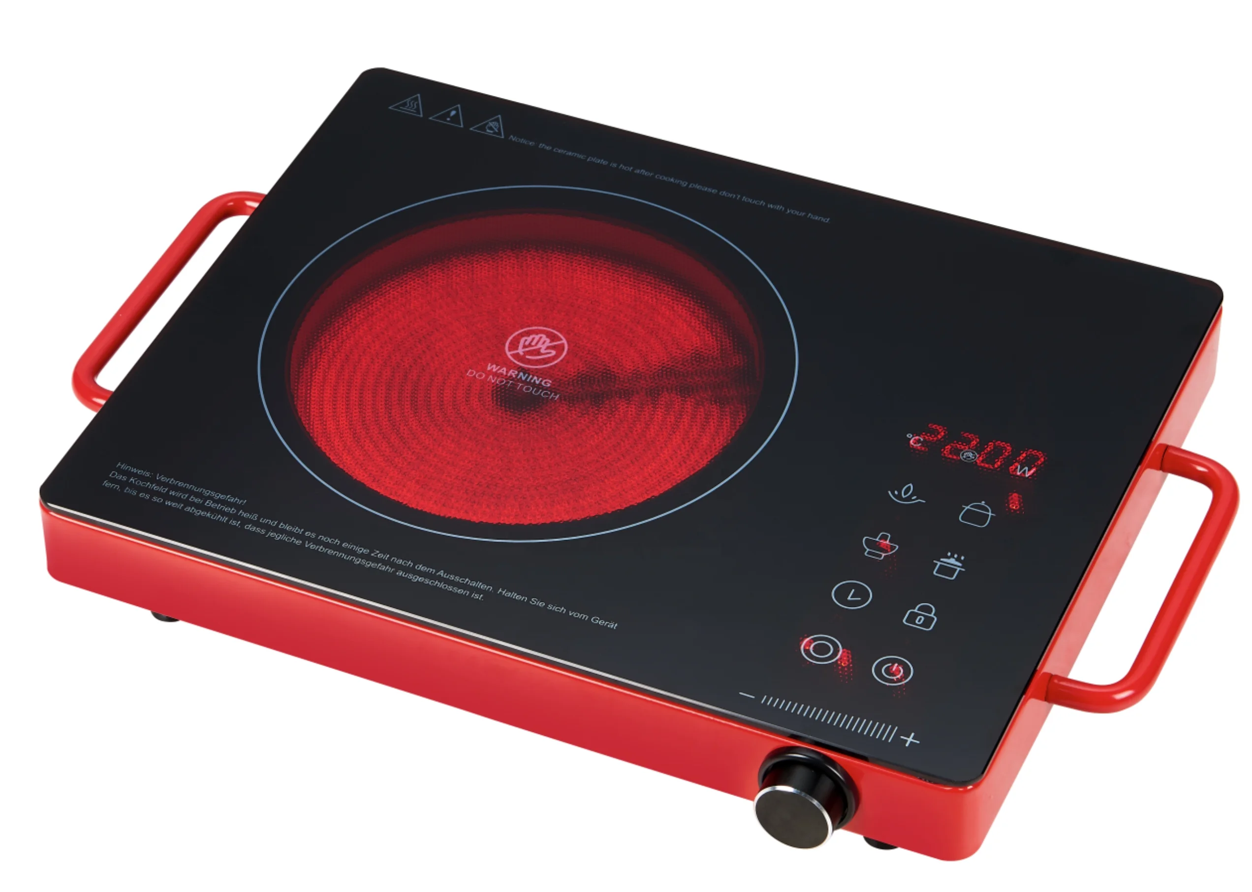 220v 2000w Factory Induction Cooktop Smart Cooker Electric Infrared ...