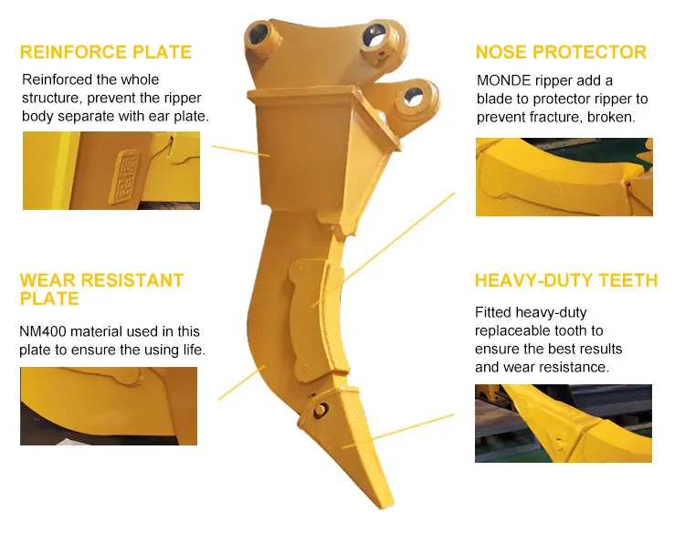 MONDE Original Bulldozer Ripper - Durable & Efficient
