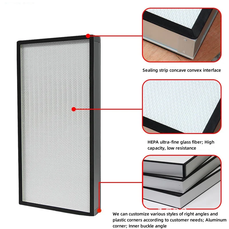 ULPA Biosafety Cabinet Filter Ultra High Efficiency Filter Element ...