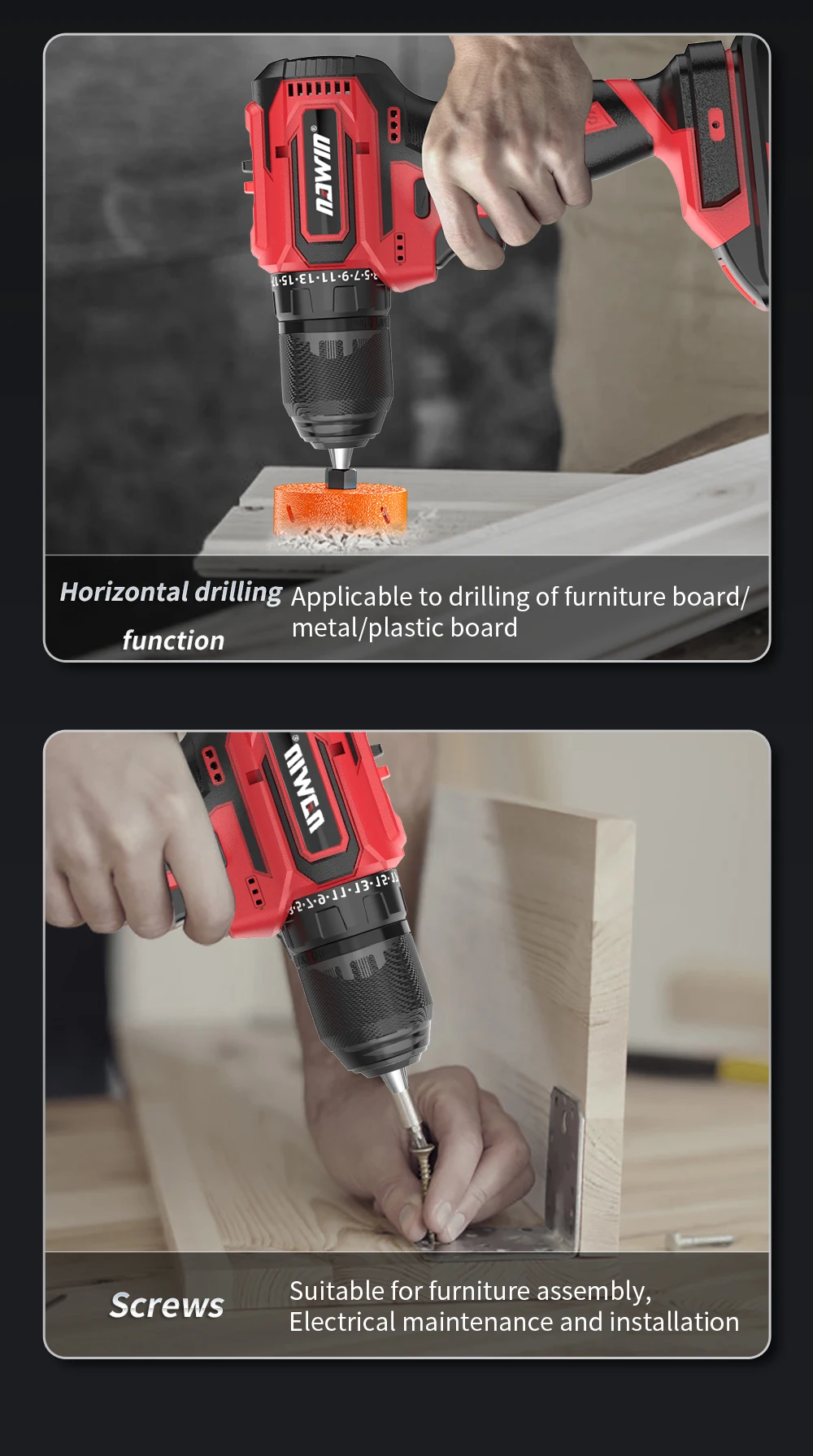 Nanwei Rechargeable China Cordless Drill Brushless Hand Tool Powerful ...