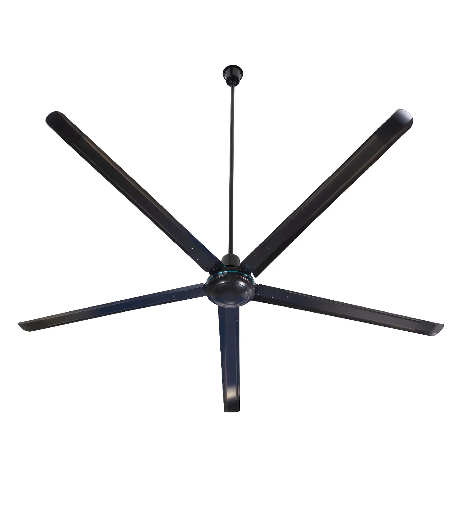 100 inch 6 blade big ceiling fans prices modern brushed nickel ...