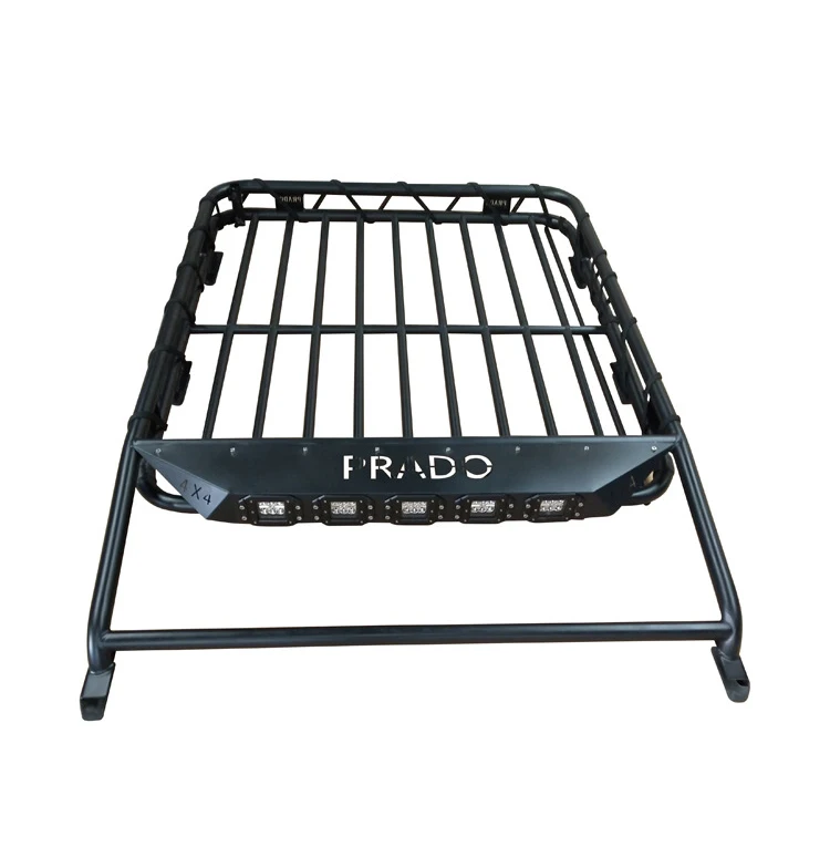 Universal Iron Roof Rack Basket for Toyota Prado & Land Cruiser