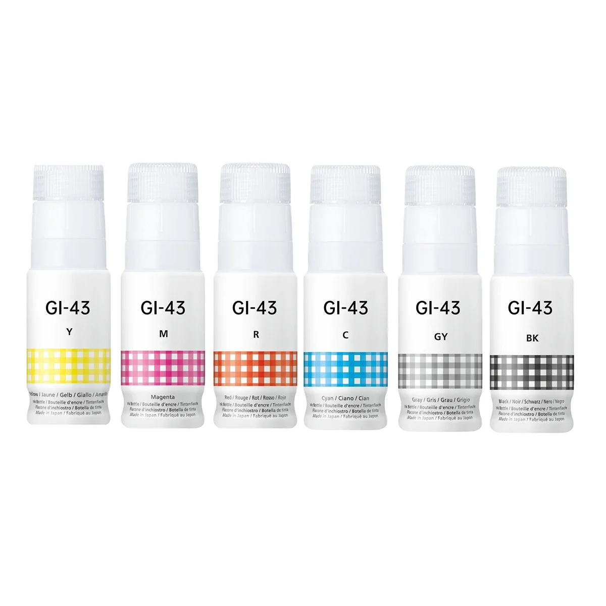 Printing Bottle Premium Refill Bulk Universal Dye Ink Gi-43 Compatible ...