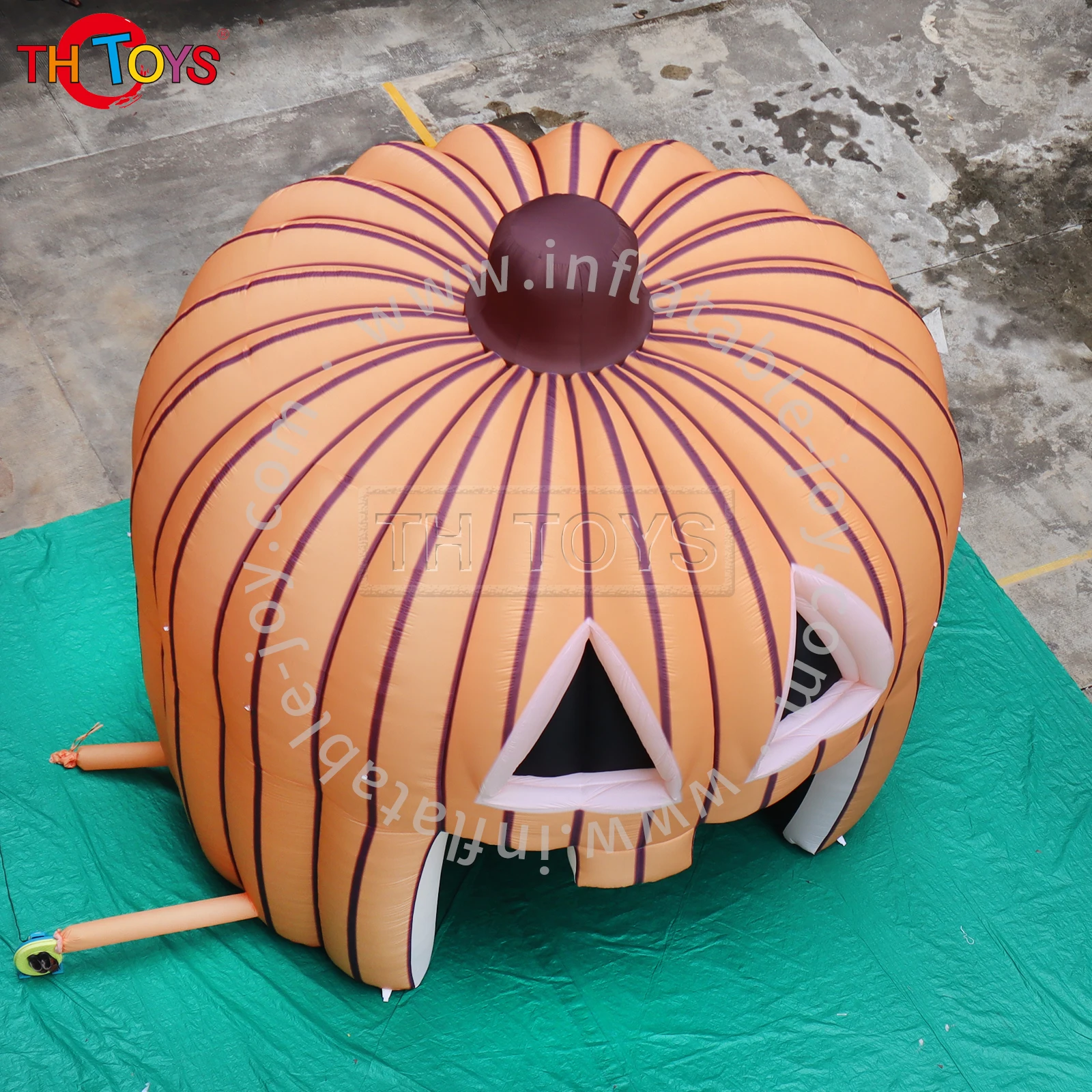 Inflatable Pumpkin Balloon Advertising Tent Blower Halloween Digital ...