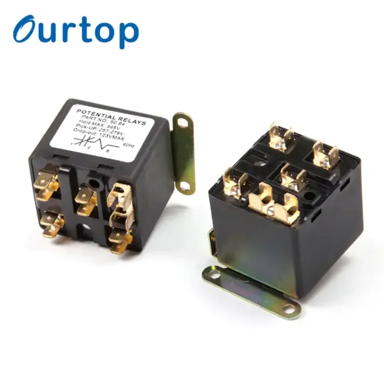 Ourtop Electrical Potential Relay 1nc Configuration Available Heating ...