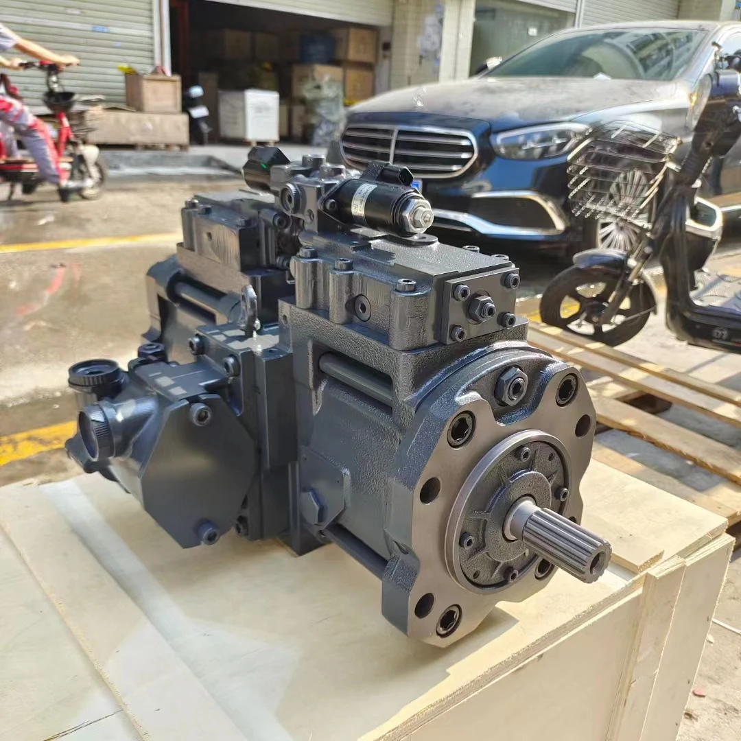 Sk115 Sk135sr Hydraulic Pump Assy Hydraulic Main Pump In Good Condition ...