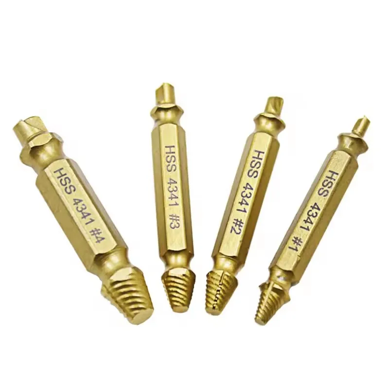 Double Ended Damaged Screw Extractor Broken Breakage Head Screw ...