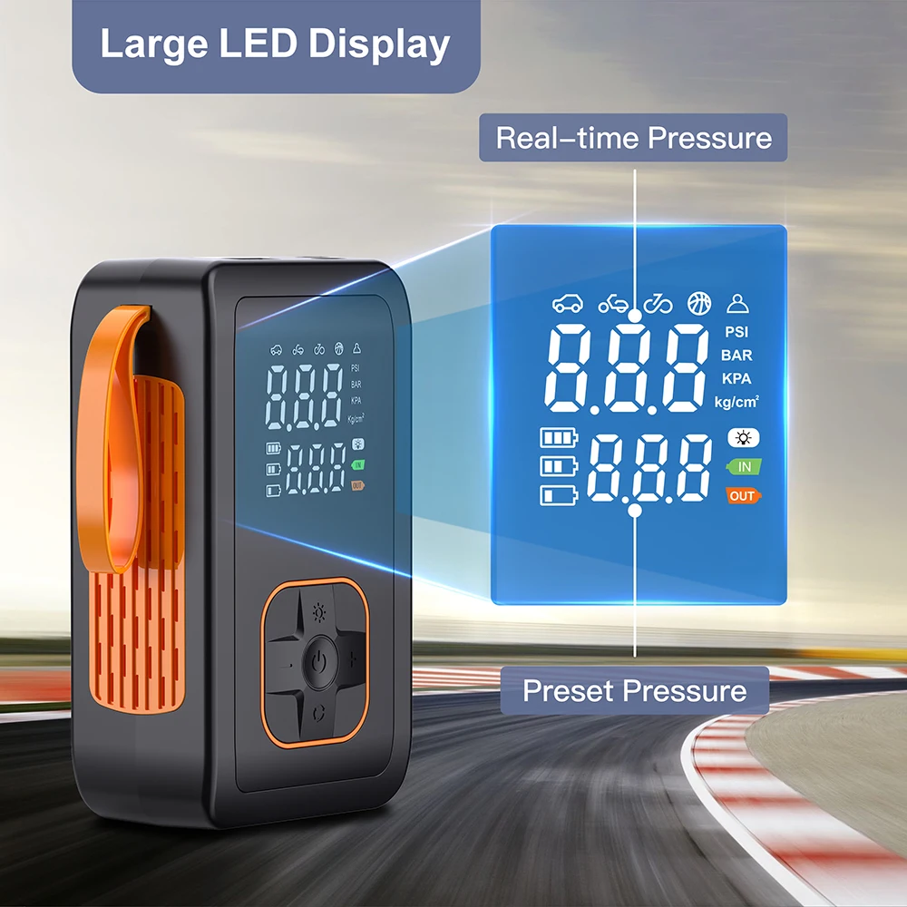Alibaba.com: Digital Portable Car Tyre Pump, Wireless Electric Air ...