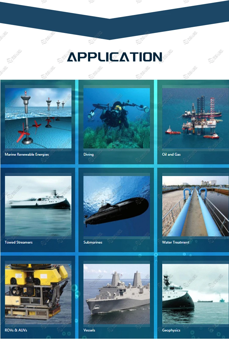 RMG-4-MP 4 Pin Male Rubber Molded Marsh Marine Style Connector