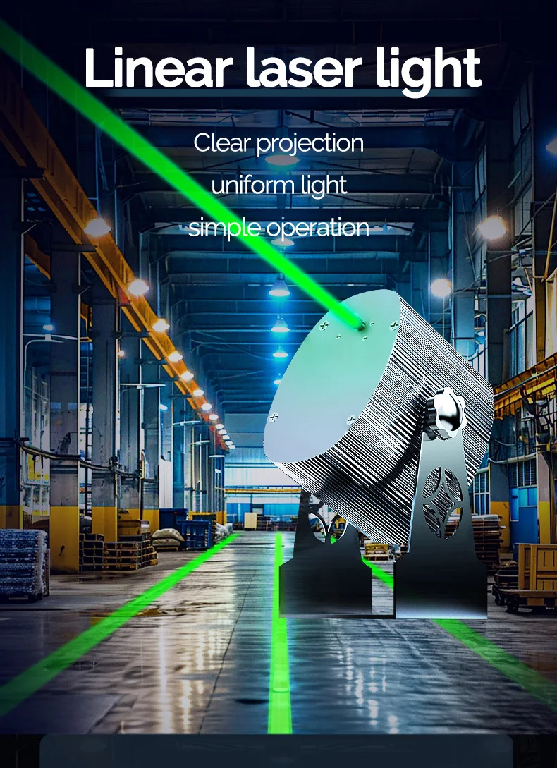 Powerful LED Line-laser Industrial Laser Light With Safety Warning ...
