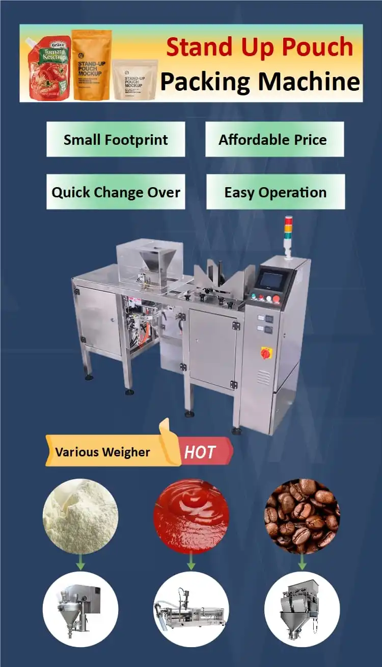 Custom Logo Linear Automatic Bag Packing Machine - 1 Year Warranty