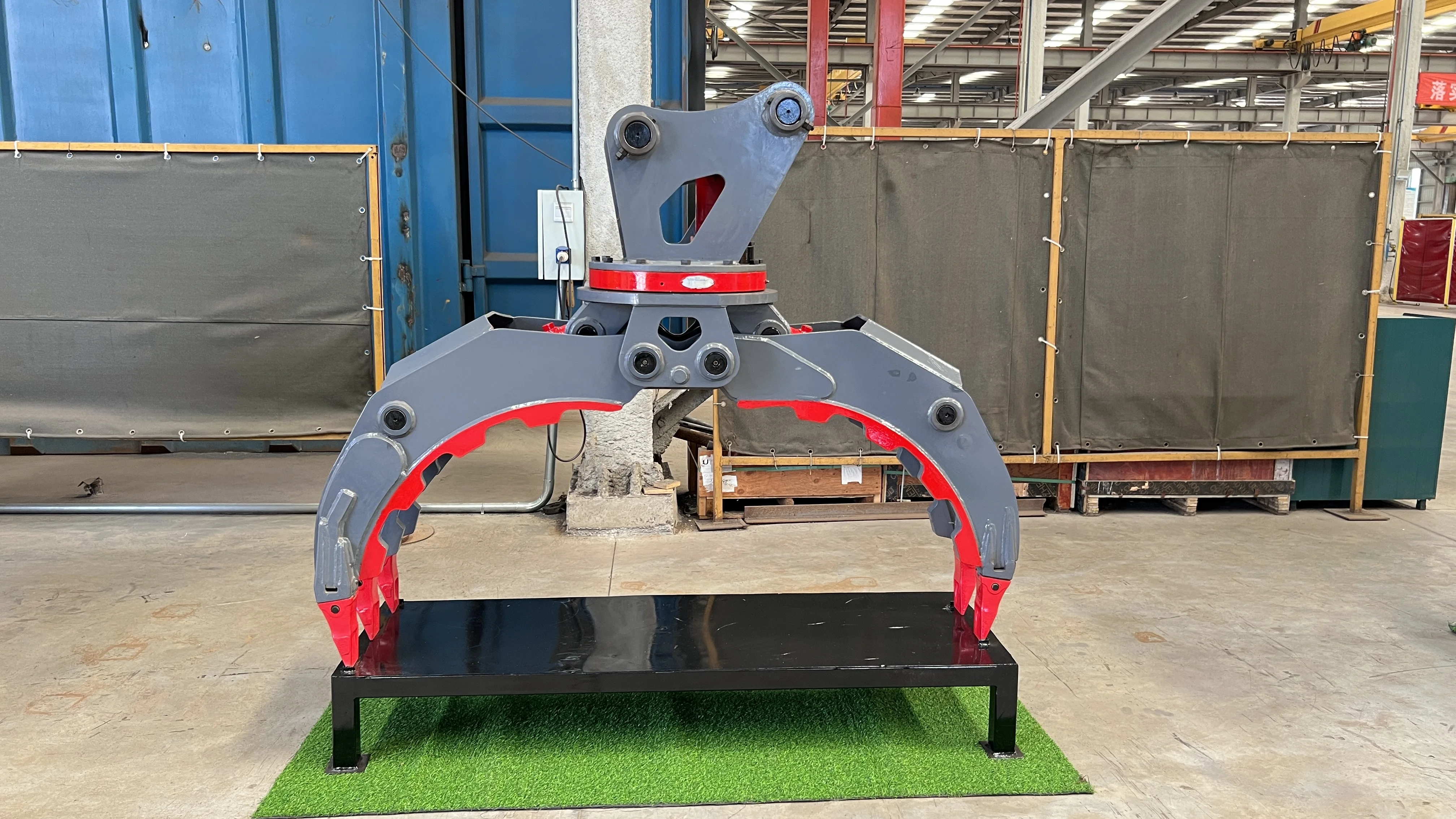 Excavator Log Grab Attachment - Efficient Construction & Mining