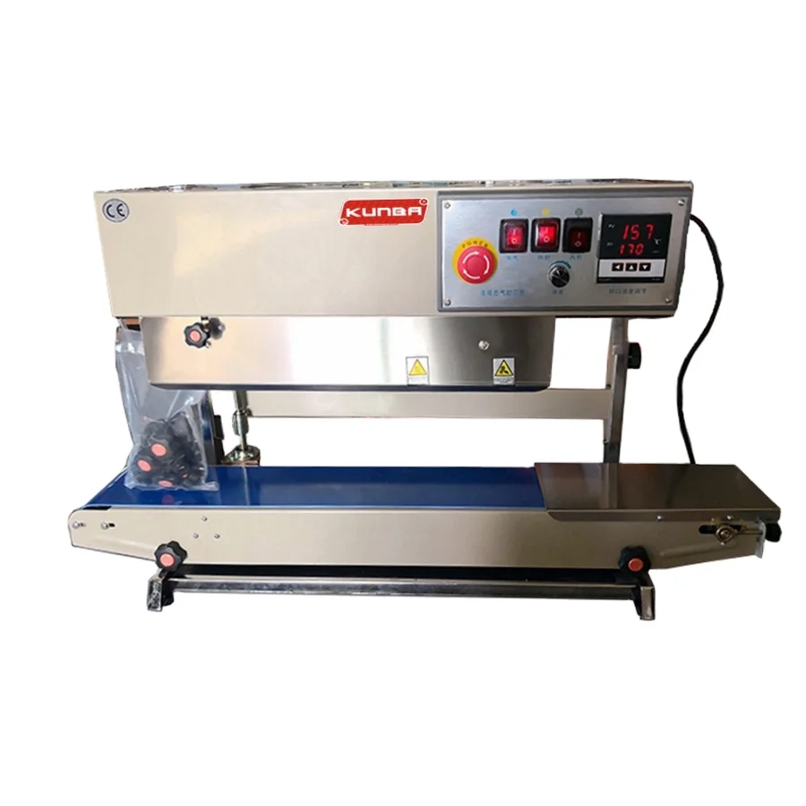 Vertical Nitrogen Gas Flushing Filling Continuous Sealing Machine