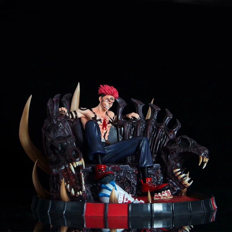 Popular Anime 22cm Gk Spirit Domain Curse Finger Both Sides Sitting ...