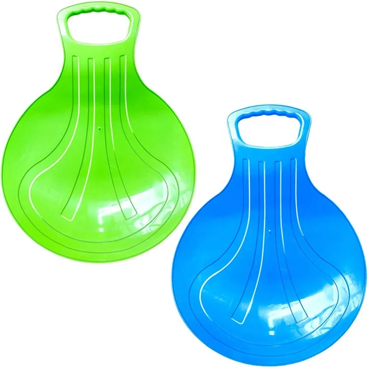 Children's Winter Toy Handle Snow Sledge Boards Popo Slider Plastic ...