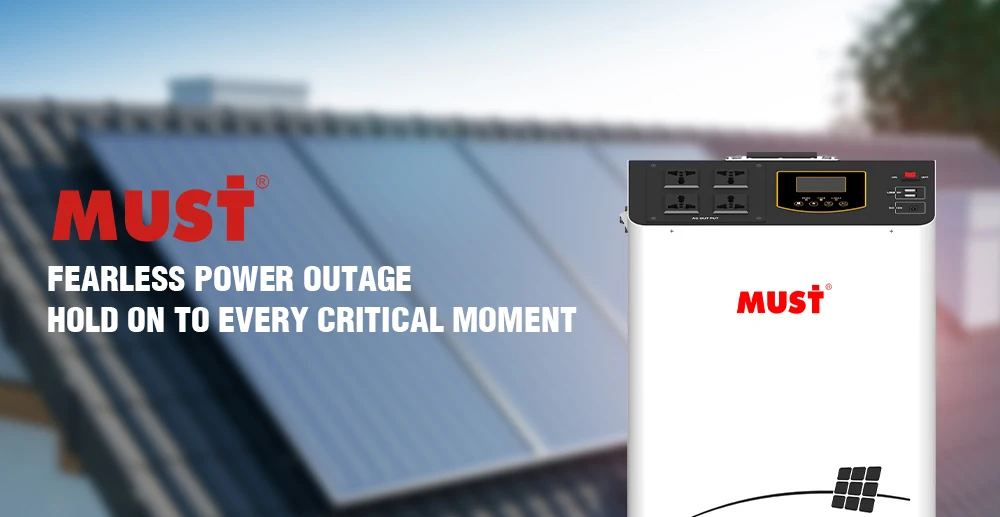 MUST 5KWH 10KWH Energy Storage Solar System - HBP1800 Series