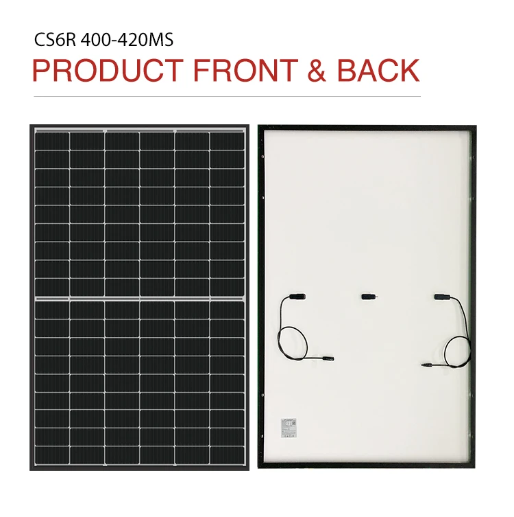 Moregosolar Canadian Solar Panel 410w 405w 400w 415w 420w Black Solar ...