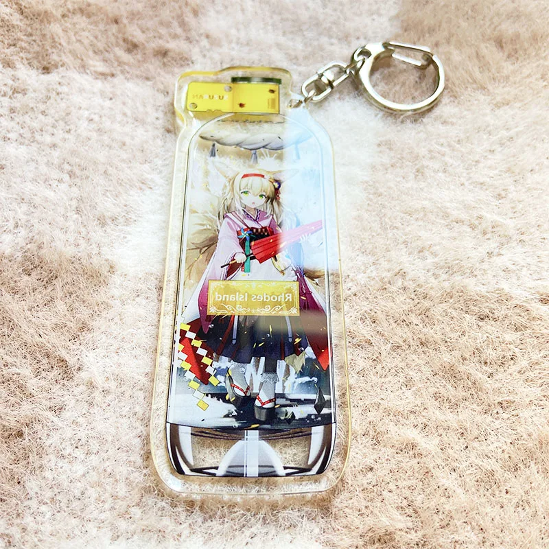 Custom Uv Quick Print Key Chain Kit Yellow Anime Style Cartoon Elf Girl ...