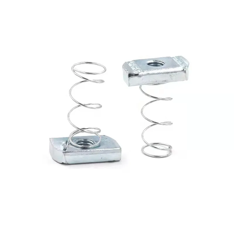 Spring Channel Nut M6 M8 M10 M12 Size 1/2" 1 1/2" Length - Buy Spring ...