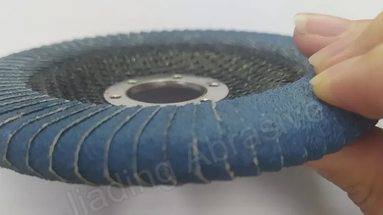 Curve Radial Type Flap Disc 4-1/2" Diameter,13300 Rpm,Premium Zirconia ...