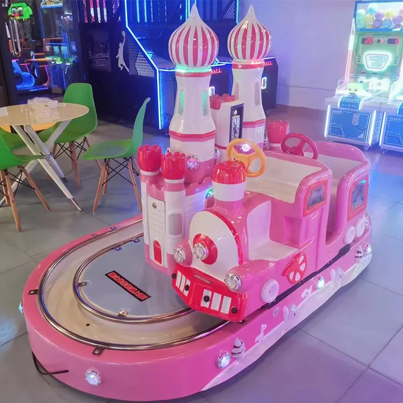 Kids Playground Castle Train Electric Children Coin-operated Arcade ...