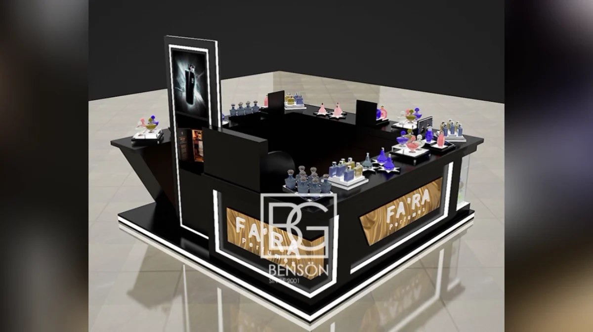 Showcase Design Showroom Perfumes Display Counter Perfume Shop Display ...