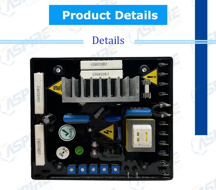 Generator AVR Automatic Voltage Regulator 5A 50hz 60hz