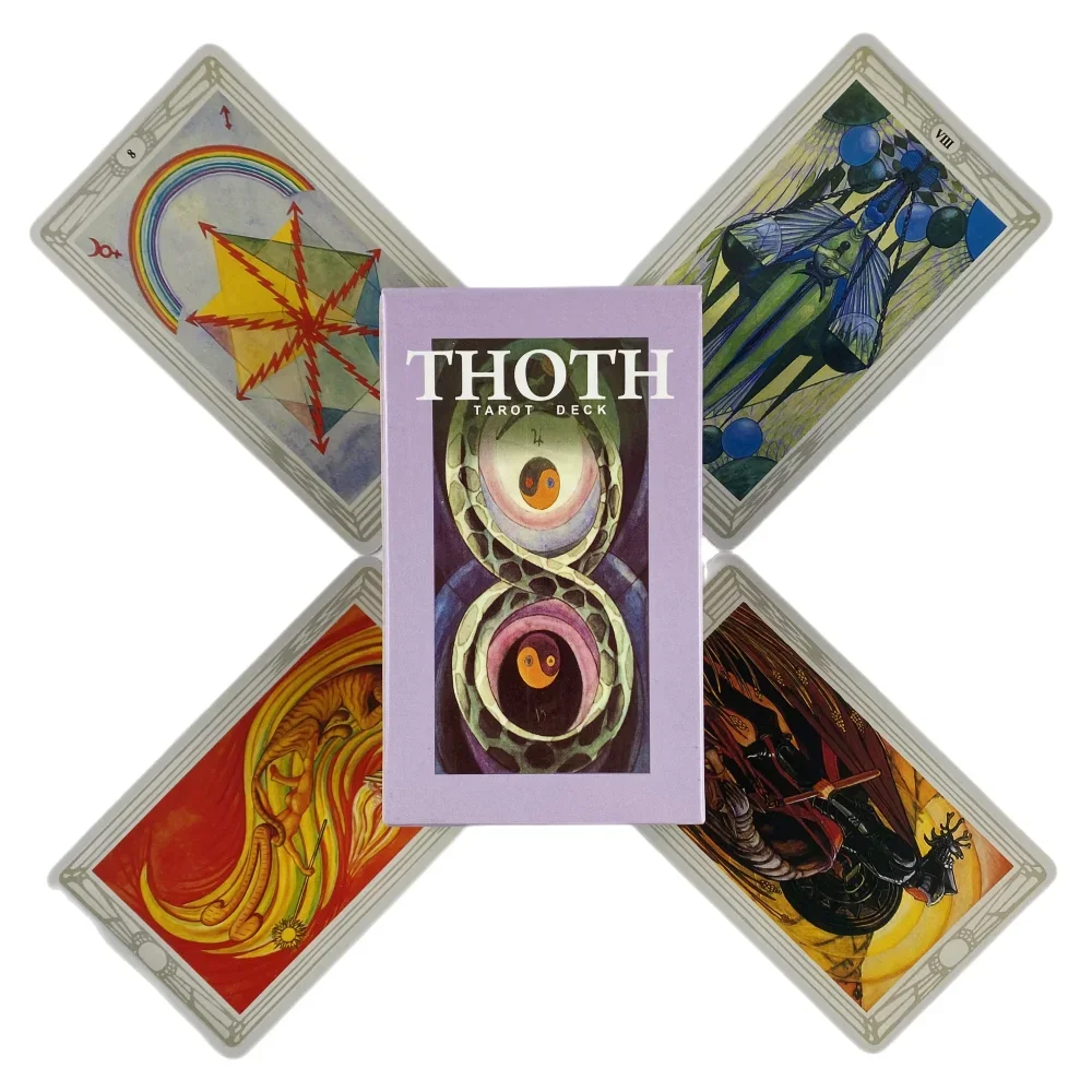 78 Card Thoth Tarot Oracle Card For Entertainment Fate Divination Card ...