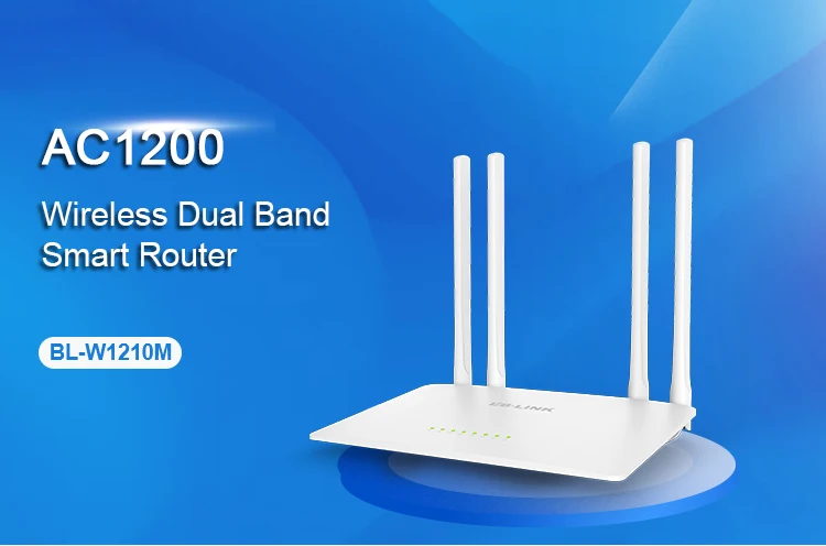 Home Use 4 Antennas Wifi 4g Router 1200mbps 11ac Wireless Dual Band ...