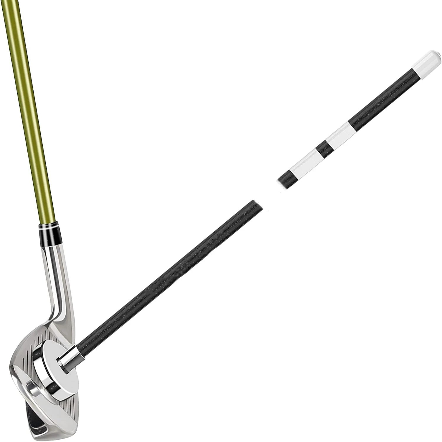 Magnetic Golf Club Alignment Rod Golf Alignment Aids Stick Demonstrates ...
