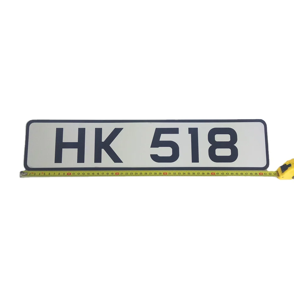 Reflective License Plate Production Waterproof Hide Car Number Plate ...