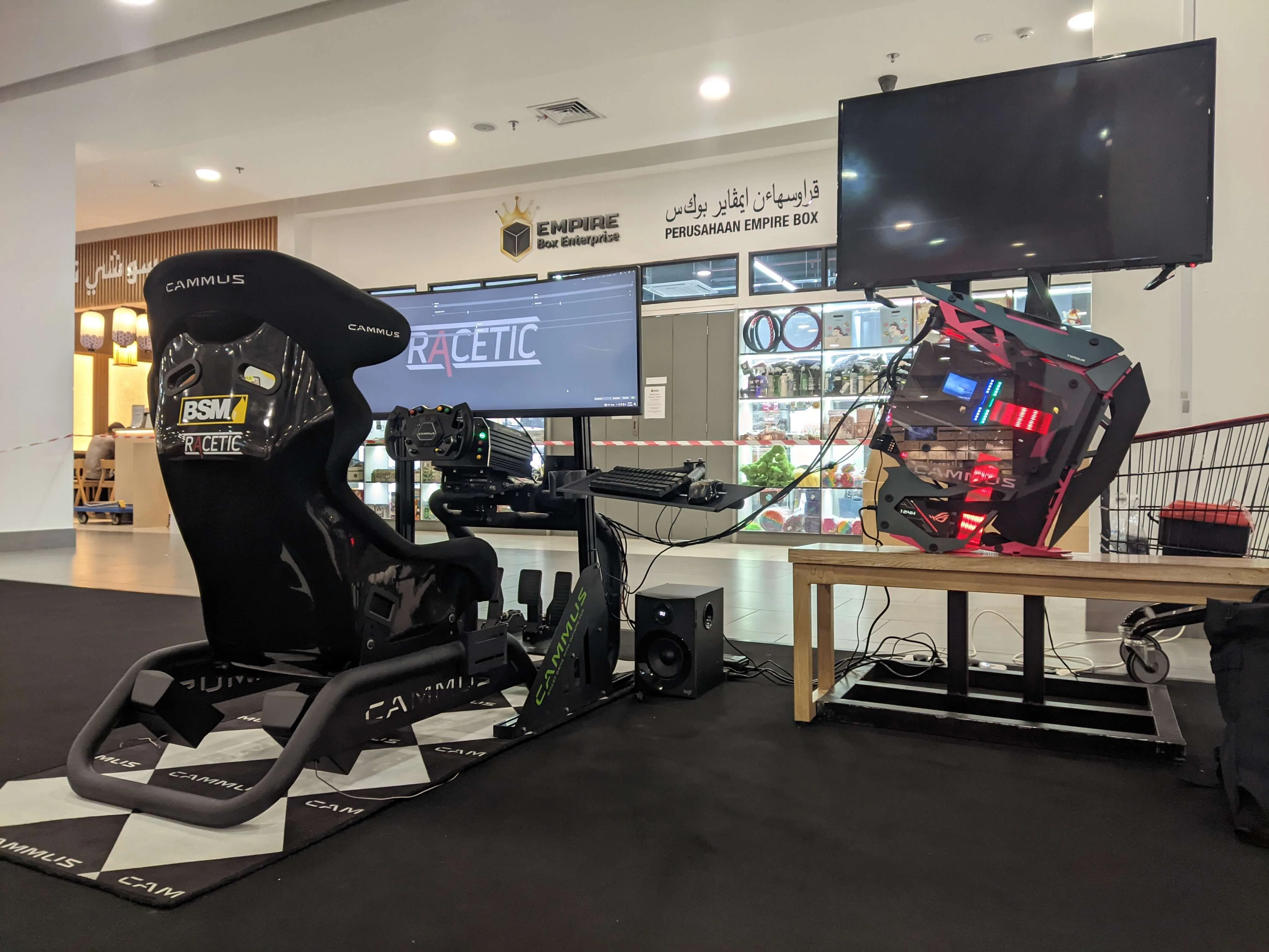 Cammus Racing Simulator Motion Wb15 Base De Transmisión Directa ...